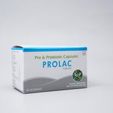 Prolac: Pre & Probiotic Capsules | Gut Health Supplement – Truederma